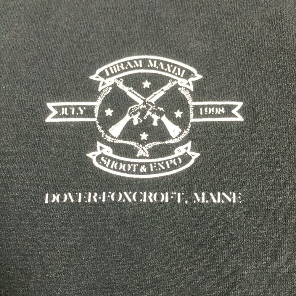 Y2k Vintage Hiram Maxim Machine Gun Shoot - Gem